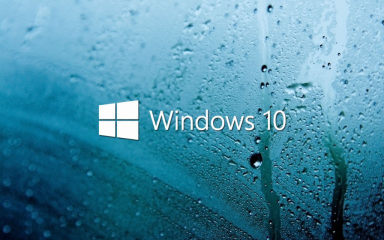 Rainy Day - Windows 10 Wallpaper
