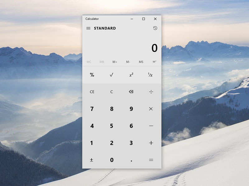 build_10056_calculator - WindowsChimp
