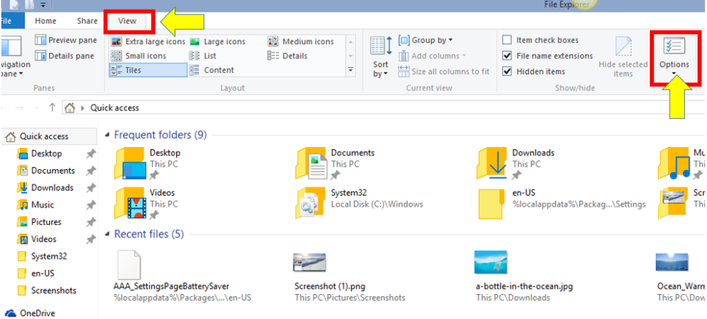 Windows 10 Tutorials 68 - Hide or Show Frequent Folders in Quick Access