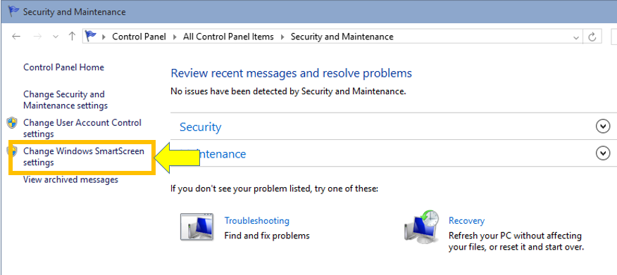 Windows 10 Tutorials 69 - Changing SmartScreen Settings - WindowsChimp