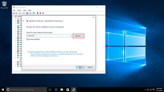 How to install or update Windows 10 Drivers - WindowsChimp