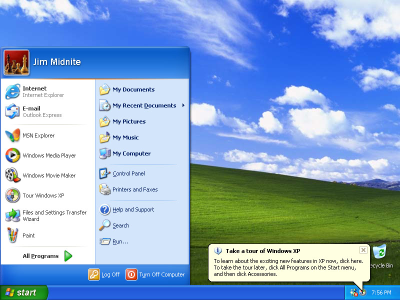 windows_xp_tour - WindowsChimp