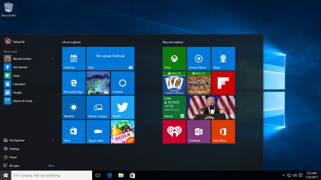 How To Get A Bigger Start Menu In Windows 10 - WindowsChimp