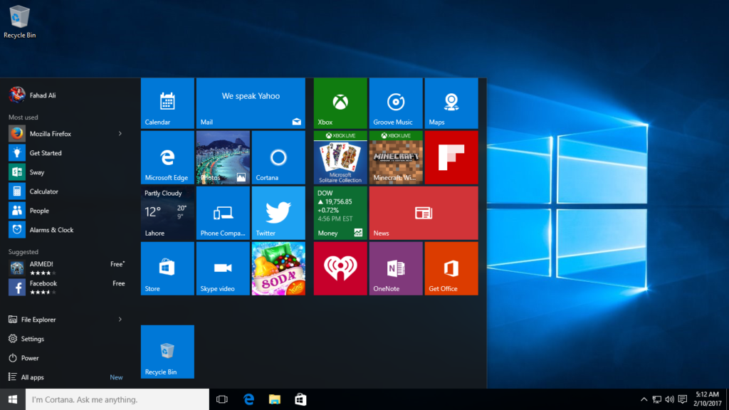 Windows 10 Tutorial: Put The Recycle Bin In The Start Menu - WindowsChimp