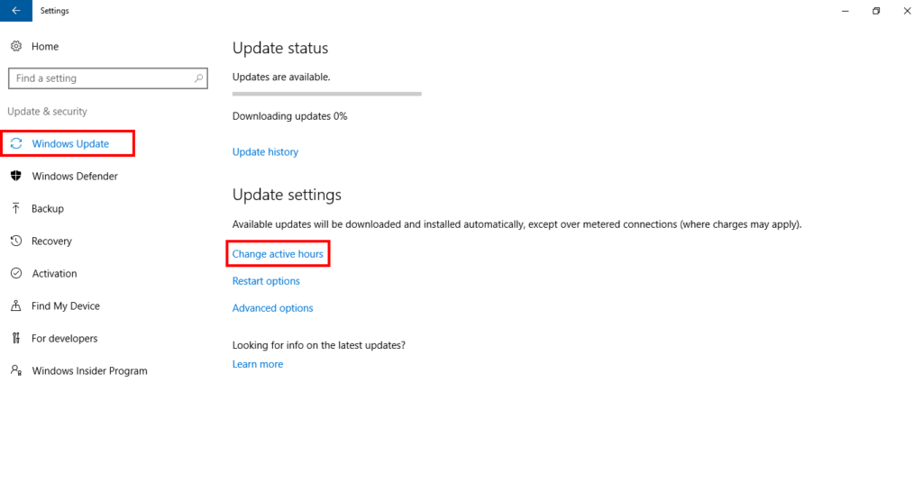 Windows 10 Tutorial: Choose When Updates Are Installed - WindowsChimp
