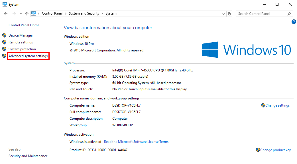 Windows 10 Tutorial Change The Virtual Memory Size WindowsChimp Windows 10 Tutorial Change The Virtual Memory Size WindowsChimp