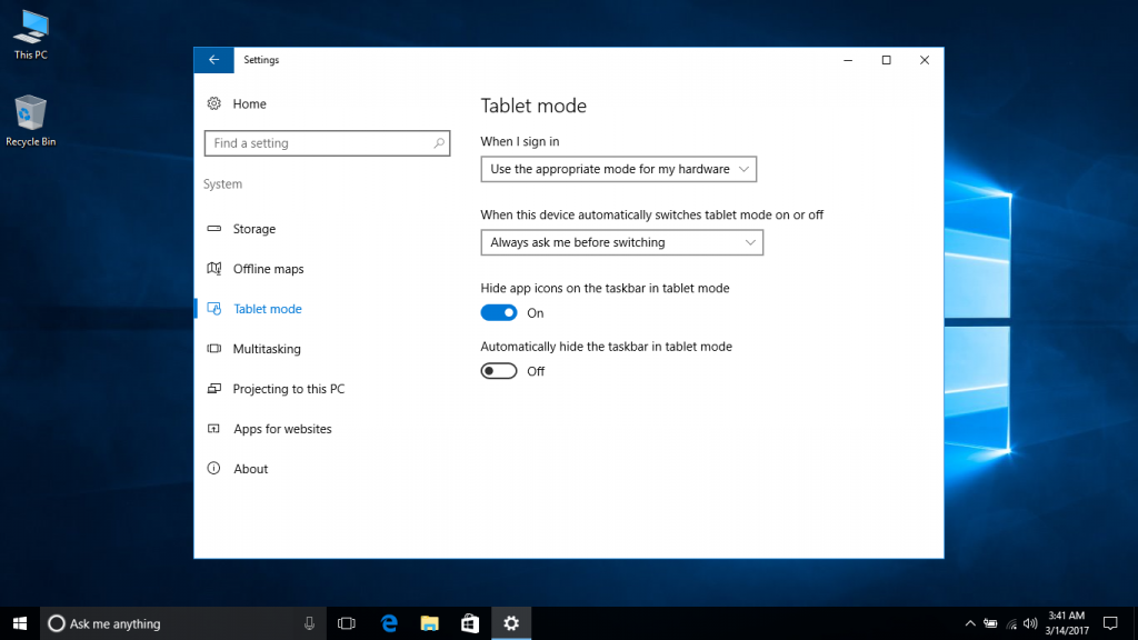 Windows 10 Tutorial: Enable Or Disable Tablet Mode - WindowsChimp