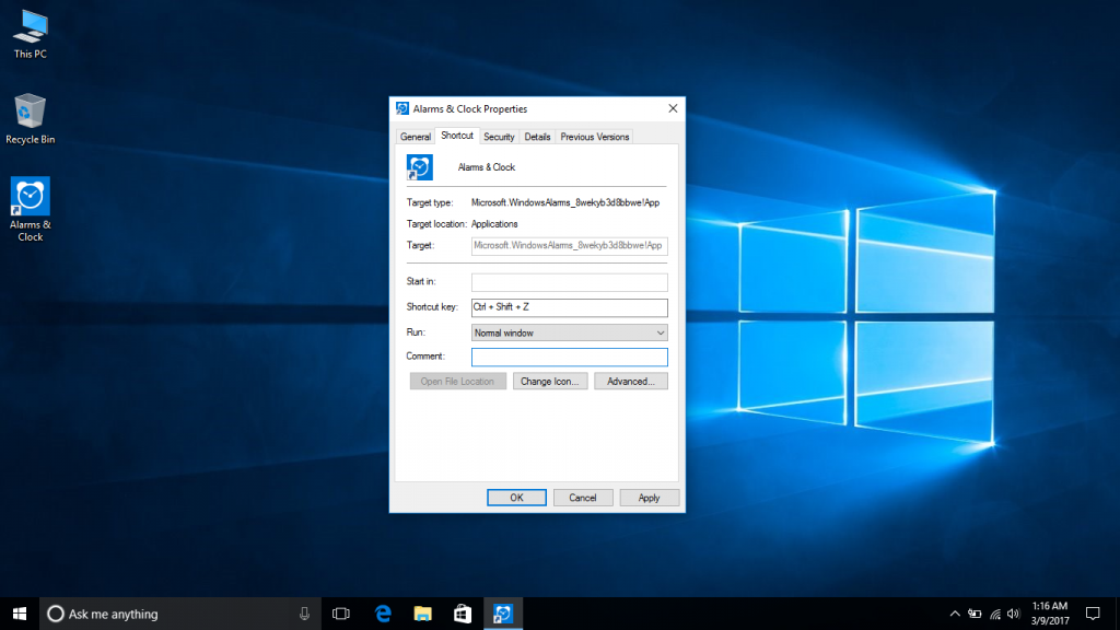 Windows 10 Tutorial: Create Keyboard Shortcuts For Apps - WindowsChimp