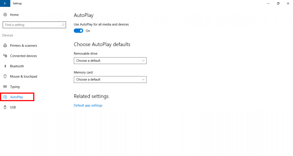 Windows 10 Tutorial: Turn AutoPlay On Or Off - WindowsChimp