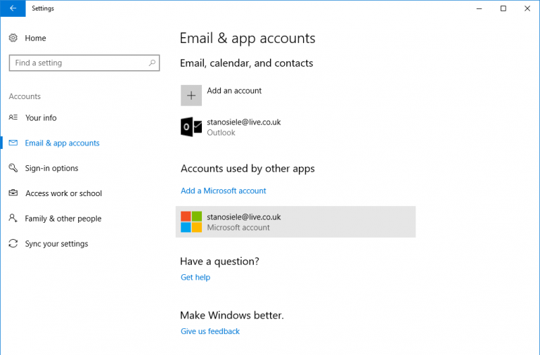 How to Remove Microsoft Account from Windows 10