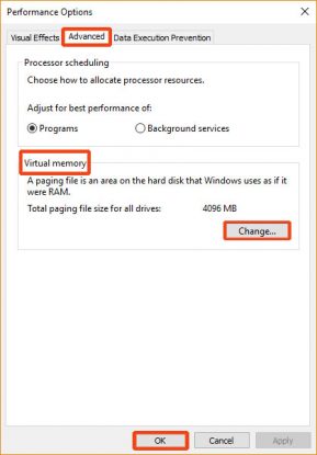 How to Fix Computer Low on memory in Windows 10