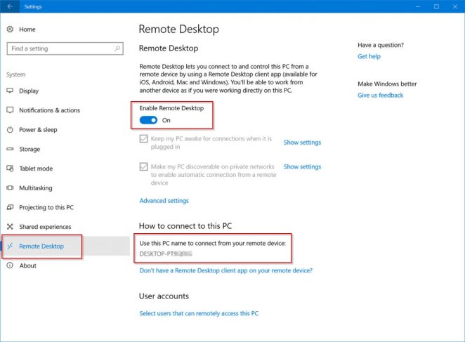 How to Control Windows 10 Remotely - WindowsChimp