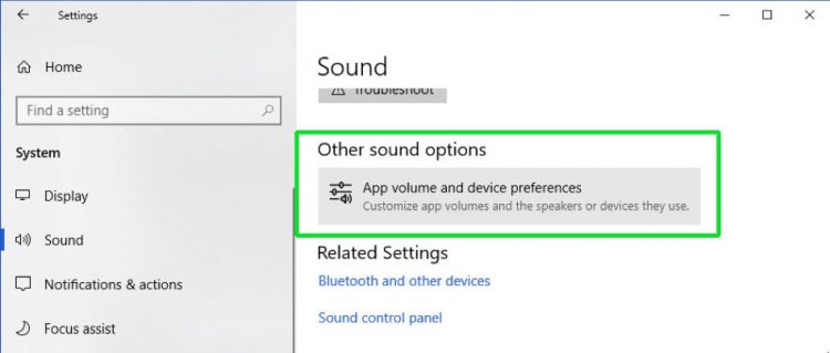 How to Assign Different Sound Output Device to Apps on Windows 10