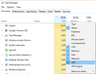 How to check GPU Usage in Windows 10 - WindowsChimp