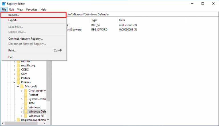 How to Backup Registry Keys in Windows 10 and Restore Them - WindowsChimp