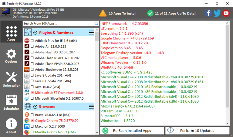 10 Best Software Updaters of 2025 for Windows 10