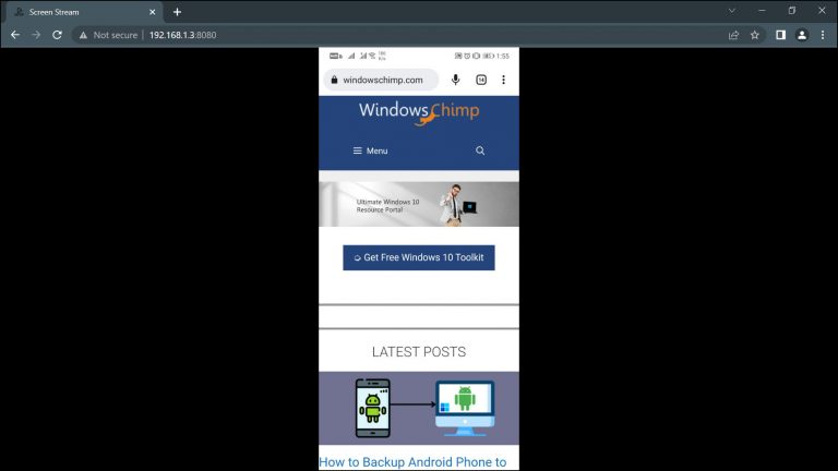 How to Mirror Android to PC without USB debugging? - WindowsChimp