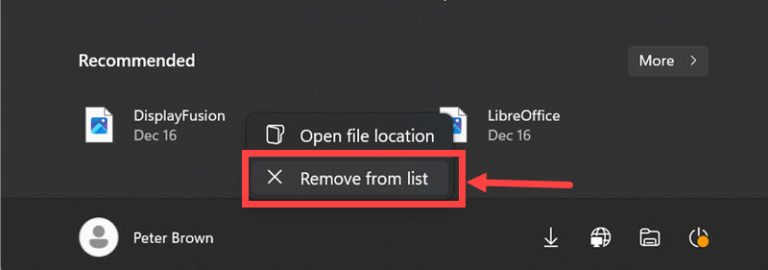 How to Remove Recommended from Start Menu in Windows 11
