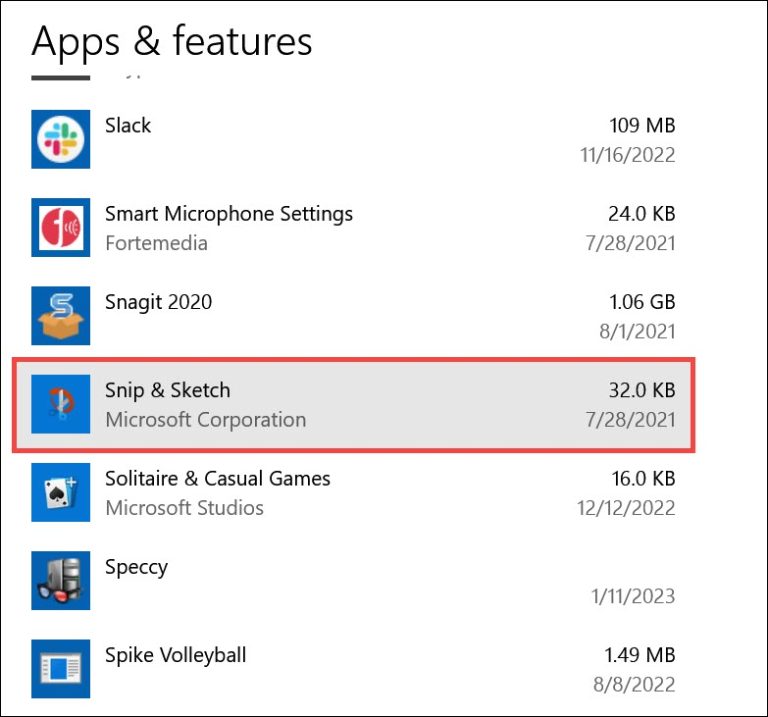 Windows + Shift + S Not Working? Here’s How to Fix It - WindowsChimp