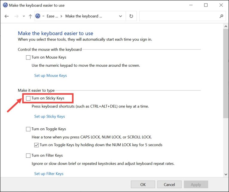 How to Fix Arrow Keys Not Working in Excel - WindowsChimp